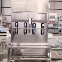 China 20l Plastic Bottle Semi Automatic Water Liquid Filling Machine 5 Gallon and Packing Machine for sale