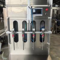 China Precision Gravity Filling Machine ±0.5% Accuracy Anti Drip for Edible Oil Wine for sale