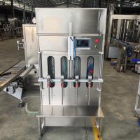 China Precision Gravity Filling Machine ±0.5% Accuracy Anti Drip for Edible Oil Wine for sale