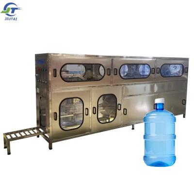 China Semi Automatic Pet 5 Gallon 20 Liters Bottles Large Bucket Pure Mineral Water Filling Machine and Capping Machines Line for sale