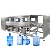 China Automatic 5 Gallon 19 Liter Water Bottle Filling Capping Washing Machine for sale