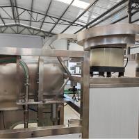 China Automatic 5 Gallon Mineral Water Bottle Filling Capping Washing Machine With Conveyor for sale
