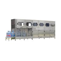 China Chain Bucket Bottle 5 Gallon Semi Automatic 2 Diving Nozzle Liquid Water Filling and Sealing Packaging Machine for sale
