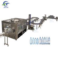 China Automatic PET Bottle Rinsing, Filling & Capping Integrated Machine, equipped with bottle blowing system, case packer or film wrapping machine for sale