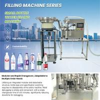 China Water Bottle Filling and Sealing Machine Water Full Line Automatic Liquid Filling Capping Machine for Small Water Plant for sale