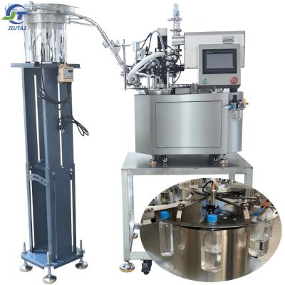 China Factory Sale High Precision 1% Food Grade Electric MotorAutomatic Juice/Water/Milk  Plastic Bottle Filling Machine with PLC for sale