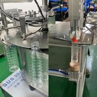 China Factory Sale High Precision 1% Food Grade Electric MotorAutomatic Juice/Water/Milk  Plastic Bottle Filling Machine with PLC for sale