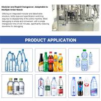China Factory Sale High Precision 1% Food Grade Electric MotorAutomatic Juice/Water/Milk  Plastic Bottle Filling Machine with PLC for sale