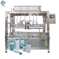 China Automatic Gravity No Viscosity Liquid Filling for Plastic Large Bottle Pure Water Mineral Water Windshield Washer Fluid for sale