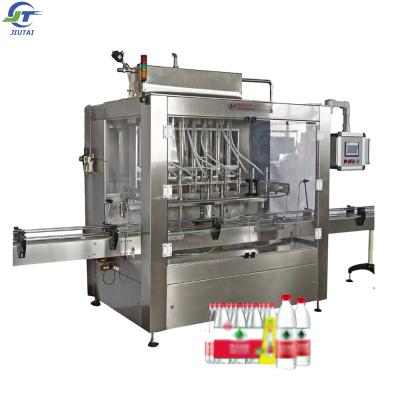 China Automatic Electric Gravity Large Plastic Bottle Pouch Filling Machine Motor for Pure Water Mineral Water Windshield Washer Fluid for sale