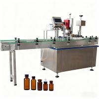 China Automatic Mini Bottle Volumetric Piston Filling Machine High Accuracy Cosmetic Sample Filler With PLC Control System for sale