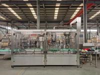 China 3 in 1 Wine Filling Capping Production Line Glass Plastic Bottles Aluminum Cap 500ml High Speed Industrial Grade System for sale