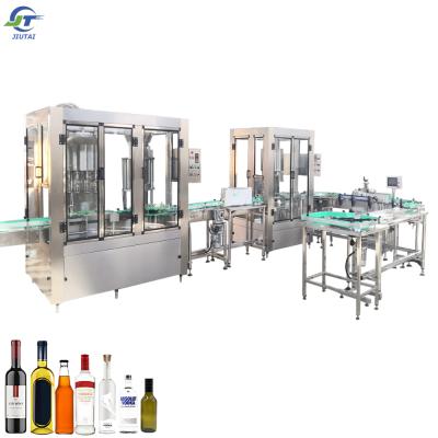 China Juice Filling Capping Sealing Machine for Glass Plastic Bottle Cup 12 Nozzle Packing Automatic Production Line for sale