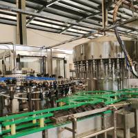 China Juice Filling Capping Sealing Machine for Glass Plastic Bottle Cup 12 Nozzle Packing Automatic Production Line for sale
