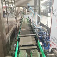 China 20L Industrial Automatic Liquid Filling Machine Rotary Canning Specialized Weighing Container Bottle Jerry Can Filler for sale