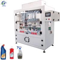 China JIUTAI Packaging Fully Automatic Weighing Filling Machine 4 Head 20L Drum Jar Tin Pail Detergent Pesticide Chemical for sale