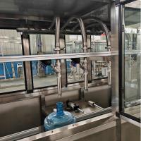 China 3 in 1 5 Gallon Bottles Rinsing Filling Capping System Large Bucket Pure Water Production Line for sale