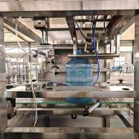 China 3 in 1 5 Gallon Bottles Rinsing Filling Capping System Large Bucket Pure Water Production Line for sale