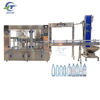 China Automatic 1000 BPH Plastic Bottle Water Liquid Filling Capping Machinery Production Line for sale