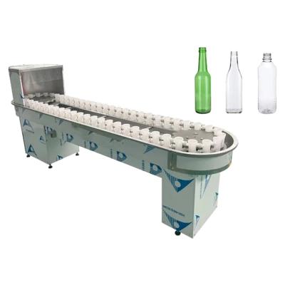 China High Quality Linear Inverter Type Jar Glass Cleaning Bottle Washing Rinsing Machine Semi Automatic for sale
