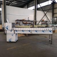 China High Quality Linear Inverter Type Jar Glass Cleaning Bottle Washing Rinsing Machine Semi Automatic for sale
