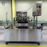 China High Speed Rotary Flip Type Bottles Washing Machine for Glass and Plastic for sale