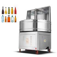 China Semi Automatic High Pressure Manual Plastic and Glass Bottle Washing Machine for Water Wine PET Bottles for sale