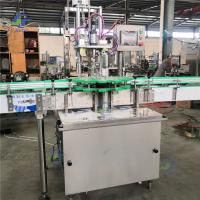 China Automatic Electric Motor T Cork Press Sealing Machine for Whiskey Vodka Glass Bottles with Conveyor Capping System for sale