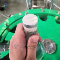 China Pneumatic T Cork Vodka Whiskey Bottle Pressing Capping Machine With Conveyor for sale