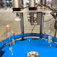 China High Precision Wine & Whisky Glass Bottle Push T-Type Stopper Sealer Automatic T-Cork Capping Machine for sale