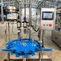 China Automatic Wine Glass Bottle T-Cork Press Capper Full Auto Push T-shape Stopper Capping Sealing Machine for sale