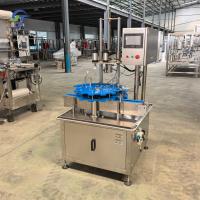 China Automatic Wine Glass Bottle T-Cork Press Capper Full Auto Push T-shape Stopper Capping Sealing Machine for sale