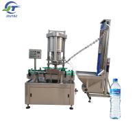 China Electric Motor Metal Wood Plastic Bottle Automatic Capping Machine for PET Cap Screw Closing Soft Drink Beverage High Efficiency for sale