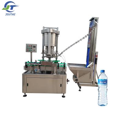 China Electric Motor Metal Wood Plastic Bottle Automatic Capping Machine for PET Cap Screw Closing Soft Drink Beverage High Efficiency for sale