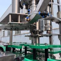 China Electric Motor Metal Wood Plastic Bottle Automatic Capping Machine for PET Cap Screw Closing Soft Drink Beverage High Efficiency for sale