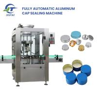 China Jiutai Automatic Aluminum Screw Caps Capping Machine Pilfer Proof Ropp Capping Machine Tightening Machine for sale