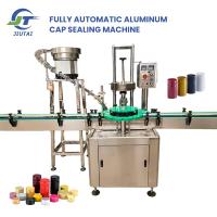 China Automatic Temper Proof Juice Ropp Capping Machine Glass Bottle Aluminium Cap Sealing Machine Application for Lids for sale