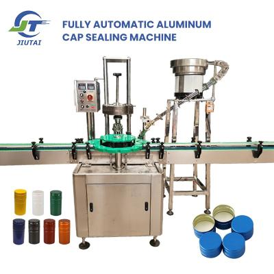 China High Speed Automatic 4 Heads Beer Bottle Capping Machine Crown Capping Machine Production Line for sale