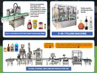 China High Speed Automatic 4 Heads Beer Bottle Capping Machine Crown Capping Machine Production Line for sale