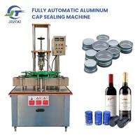 China CE Certified 304 Stainless Steel Glass Wine Bottles Automatic ROPP Cap Capping Machine for Aluminum Pilfer-Proof Caps for sale