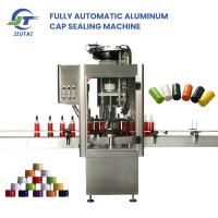 China CE Certified 304 Stainless Steel Bottle Capping Machine Automatic Glass Bottle Capping Machine Screw ROPP Cap Capping Machine for sale