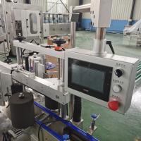 China Automatic Glass Bottle Double-label Labeling Machine for Jars Plastic Containers for sale