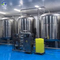 China Industrial Reverse Osmosis System 1000LPH Stainless Steel RO Water Purification Plant With TDS Monitoring for sale