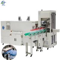 China Automatic PE Shrink Wrap Machine for Water Bottle Beer Bottle with Heat Tunnel L Bar Sealer Plastic Film Continuous Packaging for sale