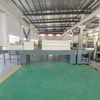 China Automatic PE Shrink Wrap Machine for Water Bottle Beer Bottle with Heat Tunnel L Bar Sealer Plastic Film Continuous Packaging for sale
