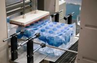 China Thermo Heat Shrink Tunnel Machine for Plastic Cup Water Bottle PE Film Shrink Wrap Packaging Tool Continuous System for sale