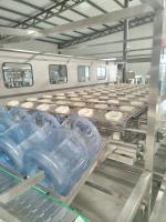 China 5-gallon bottled water filling production line, equipped with washing-filling-capping integrated machine for sale