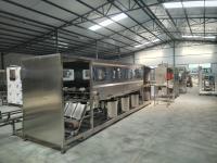 China 5-gallon bottled water filling production line, equipped with washing-filling-capping integrated machine for sale