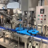China Automatic T-Cork Pressing Capping Machine for Wine & Spirit Glass Bottles with T-Stopper Feeder for sale