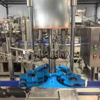China Automatic T-Cork Pressing Capping Machine for Wine & Spirit Glass Bottles with T-Stopper Feeder for sale